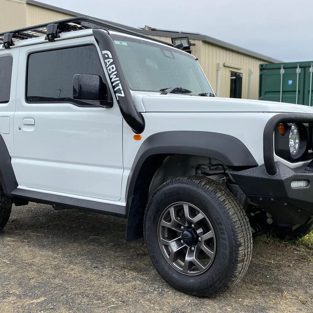 Suzuki JB74 Jimny (2018+) Short Entry 4" Snorkel With Seamless Weld ...